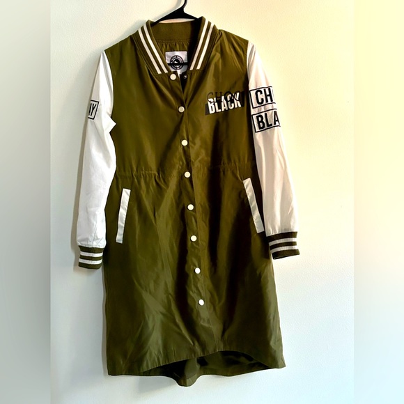 I love Choc | Jackets & Coats | Choc Black Graphic Jacket | Poshmark